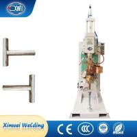 China Customize Resistance Welder Galvanized T-Shaped Tube Projection Welding Machine Price for sale