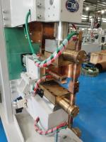 China Projection Galvanized T Shape Steel Pipe Stationary Resistance Welding Machine for sale
