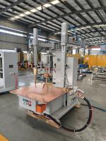 China Dc 3Mm Stationary Table Top Traceless Resistance Stainless Steel Door Frame Pneumatic Single Sided Platform Spot Welding Machine for sale