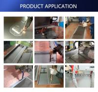China Hvac Housing Ducting Refrigerator Cabinet Doors Thin Steel Plates Articulated Arm Mark Free Spot Welding Machine for Ss Sheet for sale