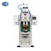 China Pneumatic Medium Frequency Carbon Steel Saw Blade Two Electrodes Fixed Type Rotary Indexing Worktable Spot Welding Machine for sale
