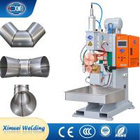 China Stainless Steel Roller Tube Water Cooled Horizontal Continuous Vent Pipe Elbow Round Duct Seam Welding Machine for sale