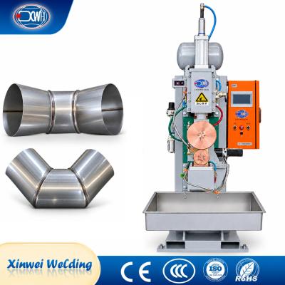 China Stainless Steel Roller Pneumatic Ring Electric Aluminum Semi Automatic Tube Circular Pipe Rolling Seam Welding Machines for sale