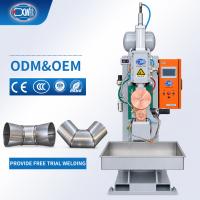 China Stainless Tube Roller Rolling Electric Aluminum Semi Automatic Water Cooled Round Pipe Hvac Duct Circular Seam Welding for sale