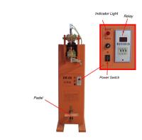 China Foot Operated DN 10 Manual Spot Welding Machine 260mm Arm Length for sale