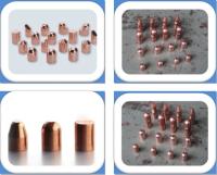 China 50pcs/Box CuCrZr Square Resistance Spot Welding Electrodes Tips for sale