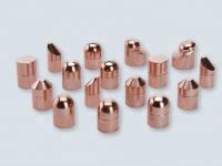 China 10mm Spot Welding Copper Electrodes , CE Spot Welder Tips for sale