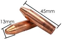 China Cucrzr Spot Welding Copper Electrodes Welding Tips For Spot Welder for sale