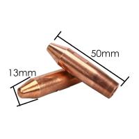 China Copper Electrodes Copper Spot Welding Tip For Spot Welding Machine for sale