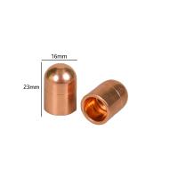 China Fitted Brass Custom Welding Cap Electrodes 16 Mm Stick for sale