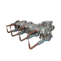China Car Copper Metal Robotic Spot Gun Welding Machine M5 160 KVA for sale