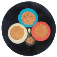 China Nontoxic PVC Insulated Rubber Sheathed Flexible Cable 3 Core Moistureproof for sale