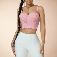 China BUSTIER QUEEN BQ02 Lightly Padded Floral Lingerie Bustier Top Adjustable Straps XS-L for sale