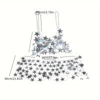 China BUSTIER QUEEN WB01 Women Sexy Corset Top Chain Body Skirt Dress Night Out Slim Fit Free Size for sale