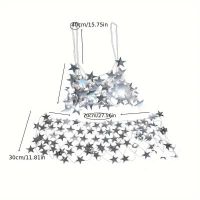 China BUSTIER QUEEN WB01 Women Sexy Corset Top Chain Body Skirt Dress Night Out Slim Fit Free Size for sale