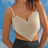 China Heart pearl bustier corset top for sale