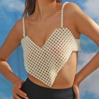China Heart pearl bustier corset top for sale
