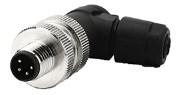 China IP67 M8 Connector Field-Wireable Screw Terminals Male 4P for sale