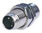 China IP67 M8 Connector After Install Male 3P Shield for sale