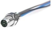 China IP67 M8 Connector After Install Male 4P Shield 2.0m Cable Length for sale