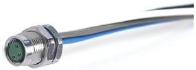 China IP67 M8 Connector After Install Female 3P Shield 2.0m Cable Length for sale