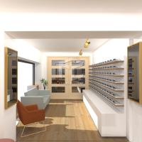 China MDF Eyeglasses Optical Shop Display Cabinets ODM Marble Top Powder Coated for sale