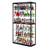 China 3D Renderings Wall Mounted Showcase With Glass Display 10mm Thick for sale