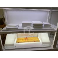 China 3mm MDF Skincare Display Shelves For Cosmetic Shop Monomer Design for sale