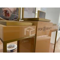 China 15mm Thick MDF Skin Care Display For Cosmetic Store OEM With TV Player for sale