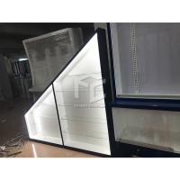 China ODM Glass Vapor Shop Furniture Display With T4 LED Lighting for sale