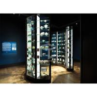 China SS Glass Museum Display Case for sale