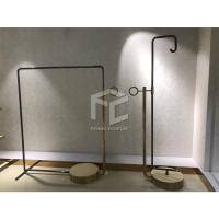 China OEM Boutique Wedding Dress Clothing Shop Display Furniture Rack Monomer Design for sale