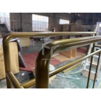 China 201/304 Steel Electroplated Clothing Shop Display Furniture Racks T5 Lighting for sale