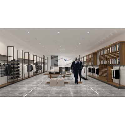 China Tailor-made  clothing store display stands for Fashion shop decoration for sale