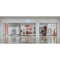 China 20MM Thick MDF Clothing Shop Display Furniture Stands Garment Shop Decoration ODM for sale
