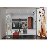 China 20MM Thick MDF Clothing Shop Display Furniture Stands Garment Shop Decoration ODM for sale
