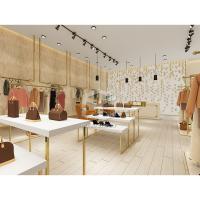 China High End Clothing Shop Display Furniture MDF 20mm Thick for sale