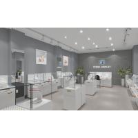 China 400mm Long Retail Glass Jewelry Shop Furniture 201 304 Stainless Steel for sale