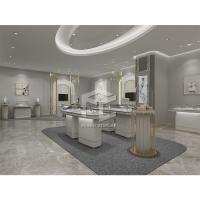 China Penbo EPE Packaging Glass Jewelry Shop Furniture T5 LED Display Cases For Retail Stores for sale