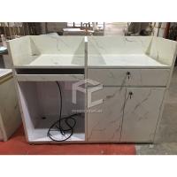 China 304 Stainless Steel Jewelry Shop Furniture White Golden Color for sale