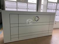 China Glass Cases Jewelry Shop Furniture MDF 16mm Thick 1000mm High for sale