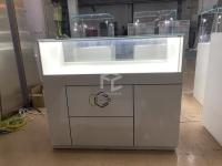 China T4 LED Jewelry Shop Furniture 500*500mm Display Case Counter for sale