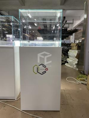 China T4 LED Jewelry Shop Furniture 500*500mm Display Case Counter for sale