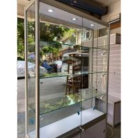 China T4 Lighting Museum Glass Display Cabinet for sale