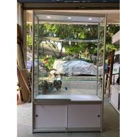 China T4 Lighting Museum Glass Display Cabinet for sale