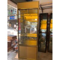 China Aluminum Frame Showcase 1000*400mm Glass Show Cabinet OEM for sale
