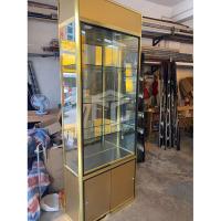 China Aluminum Frame Showcase 1000*400mm Glass Show Cabinet OEM for sale
