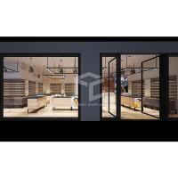 China T5 LED Eyeglass Storage Optical Shop Display Cabinets 3mm Thick MDF for sale