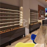 China Monomer Design Optical Shop Furniture Design 16mm Thick MDF for sale