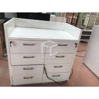 China 12pcs Drawers Glass Mobile Phone Display Showcase 1200x2400mm With LED Light for sale